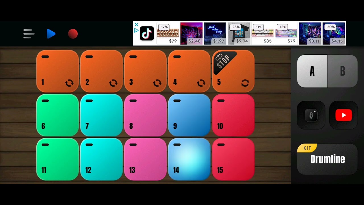 infinite touch drum line jam - YouTube