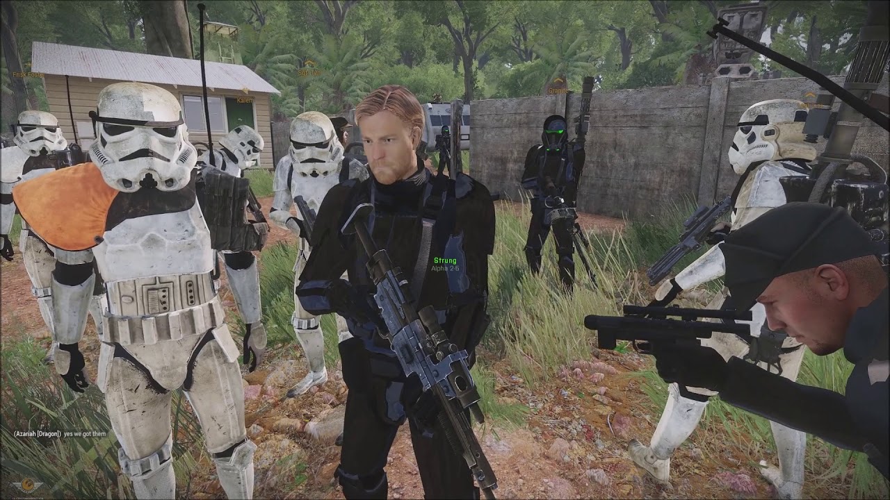 What happens when Obi Wan shows up to a stormtrooper party in Arma 3 ...