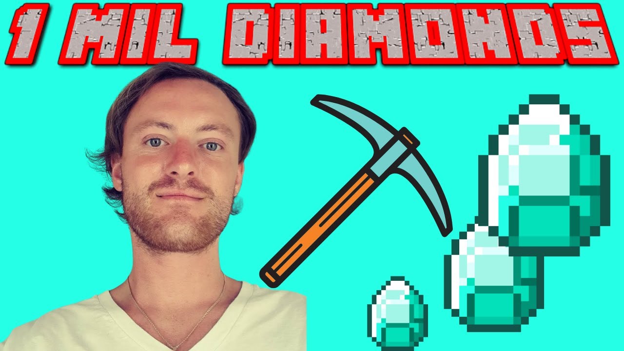 1 Million Diamonds Charity Event on Minecraft 💎 | !diamonds - YouTube