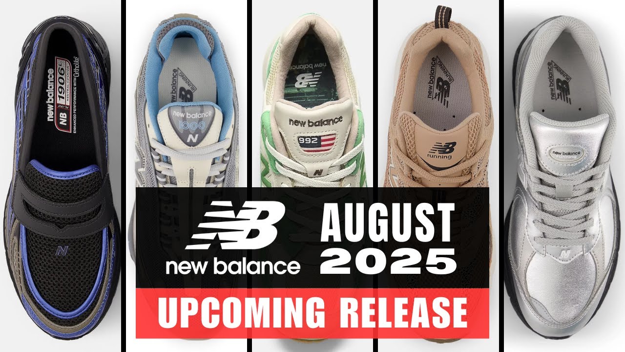 August 2025’s Hottest New Balance Releases🔥 - YouTube