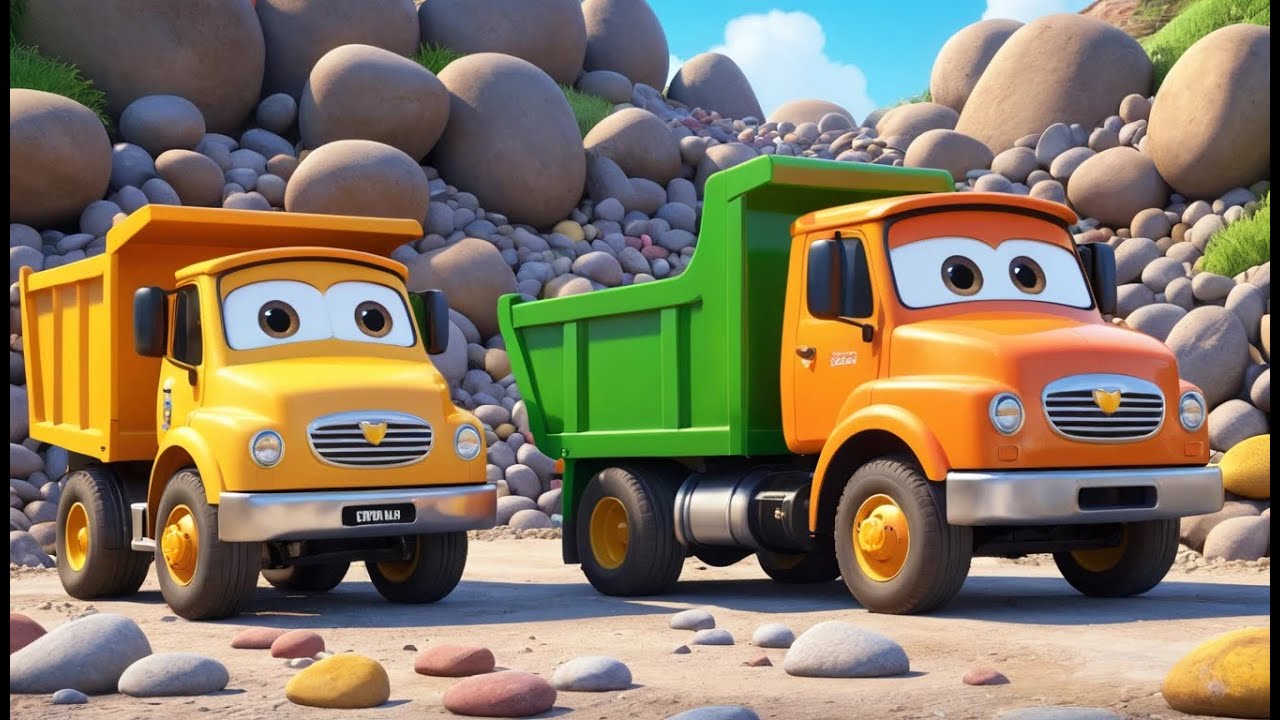 Dump Truck Song – Count Before It Empties! | Fun Kids Counting Song ...