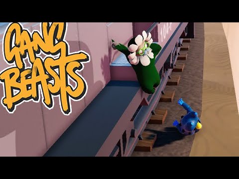 GANG BEASTS - Flower Power [Melee] - Xbox One Gameplay - YouTube