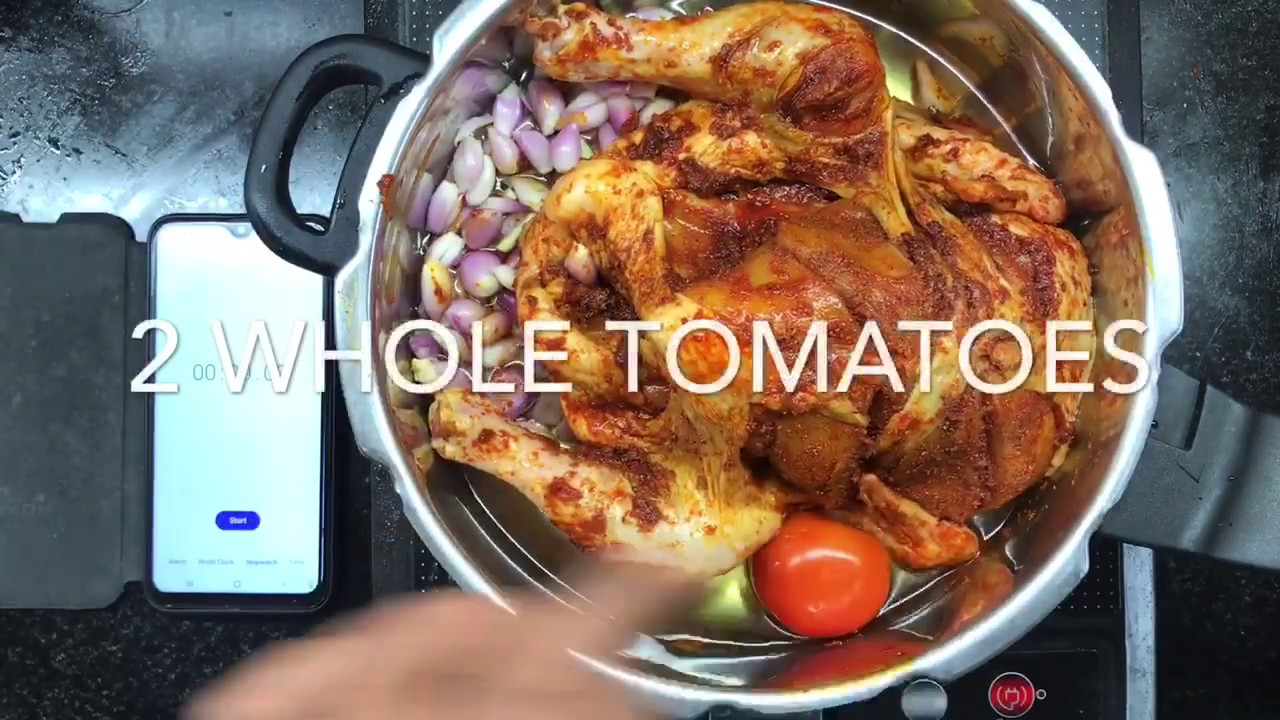 Whole chicken for Potluck / Party - YouTube
