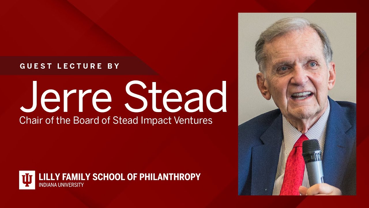 Jerre Stead, celebrated CEO and philanthropist shares his thoughts ...