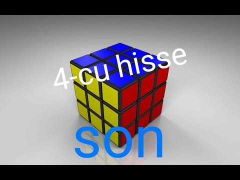 kubik-rubik 4-cu hisse!!!!! SON ! tam yiqilma. axirinci tebeqe