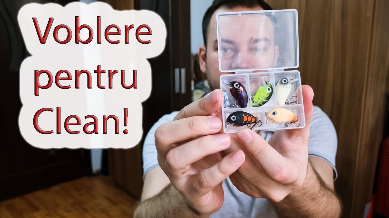 Voblere clean + Minciog de 4,5m de pe Aliexpress! - YouTube