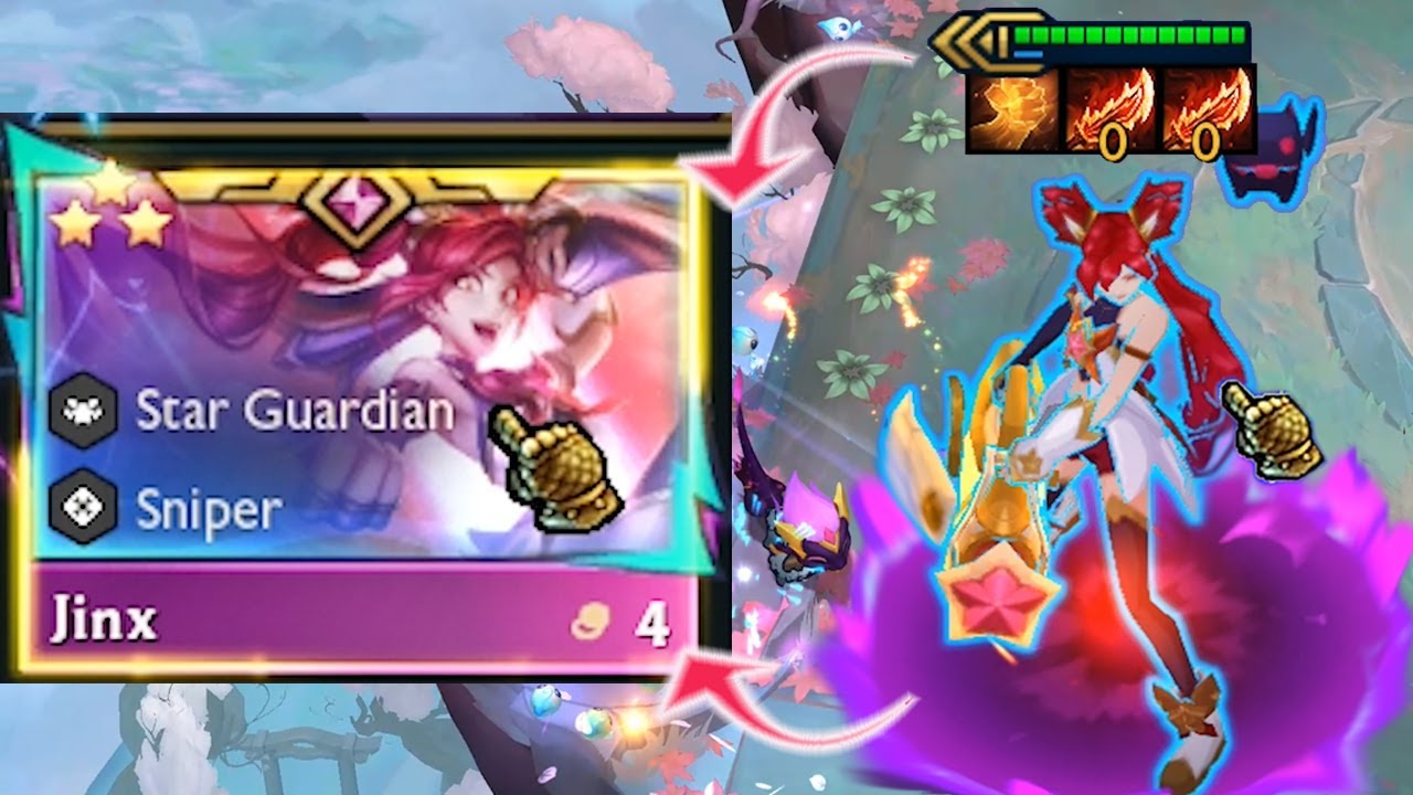How to Play 3-Star JINX " INFINITE SHOOT⭐⭐⭐ " | TFT SET 15 RANKED # ...