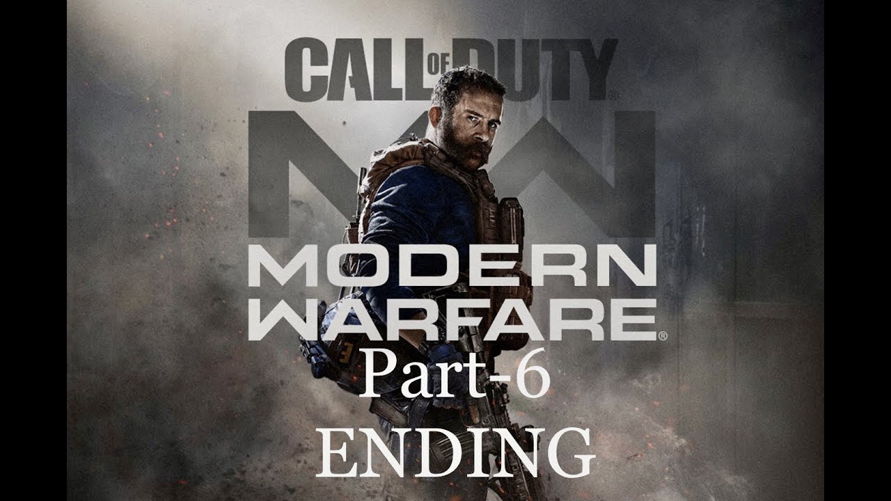 CALL OF DUTY MODERN WARFARE ENDING - Walkthrough Gameplay Part 6 ...