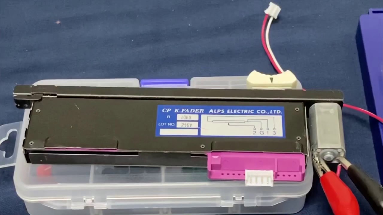 Alps K fader - YouTube