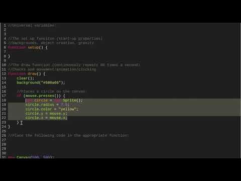 The Propeller (Game Dev/Design -Unit 3 Lesson 2.5 - Coding p5play & JavaScript) - YouTube