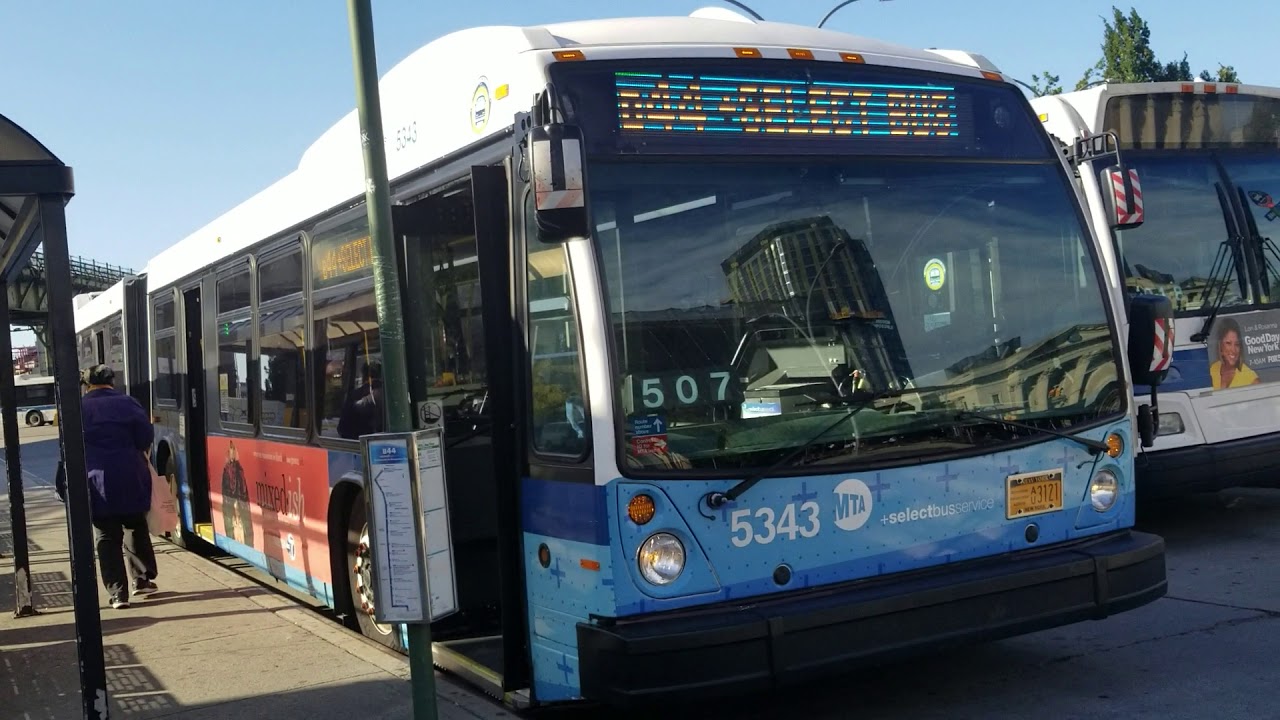 MTA: 2013 Nova lfsa #5343 on the B44 SBS - YouTube