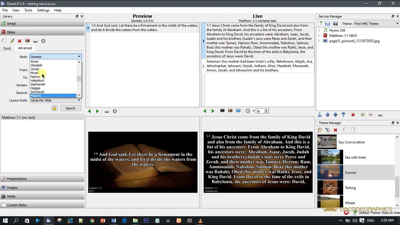 4_Add Bible (Openlp software) - YouTube