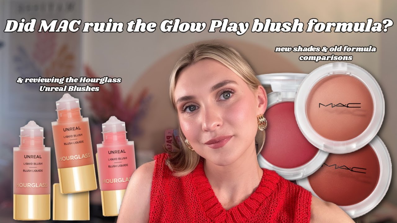 Relaunched MAC Glow Play blushes & Hourglass Unreal Liquid Blushes ...