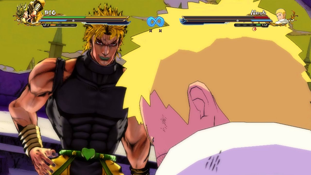 Jojo's Bizarre Storm 4: DIO VS Naruto Uzumaki Gameplay (JJBA x Naruto ...