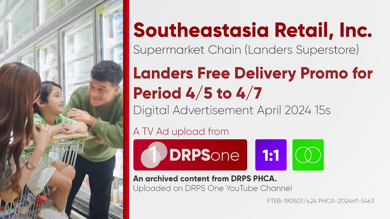 Landers Online Free Delivery Promo (4/5 to 4/7) Digital Ad April 2024 ...