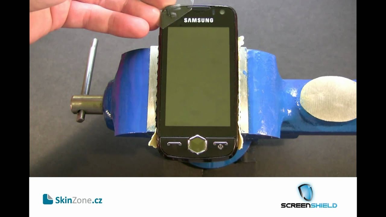 Screen Shield Scratch Test - YouTube
