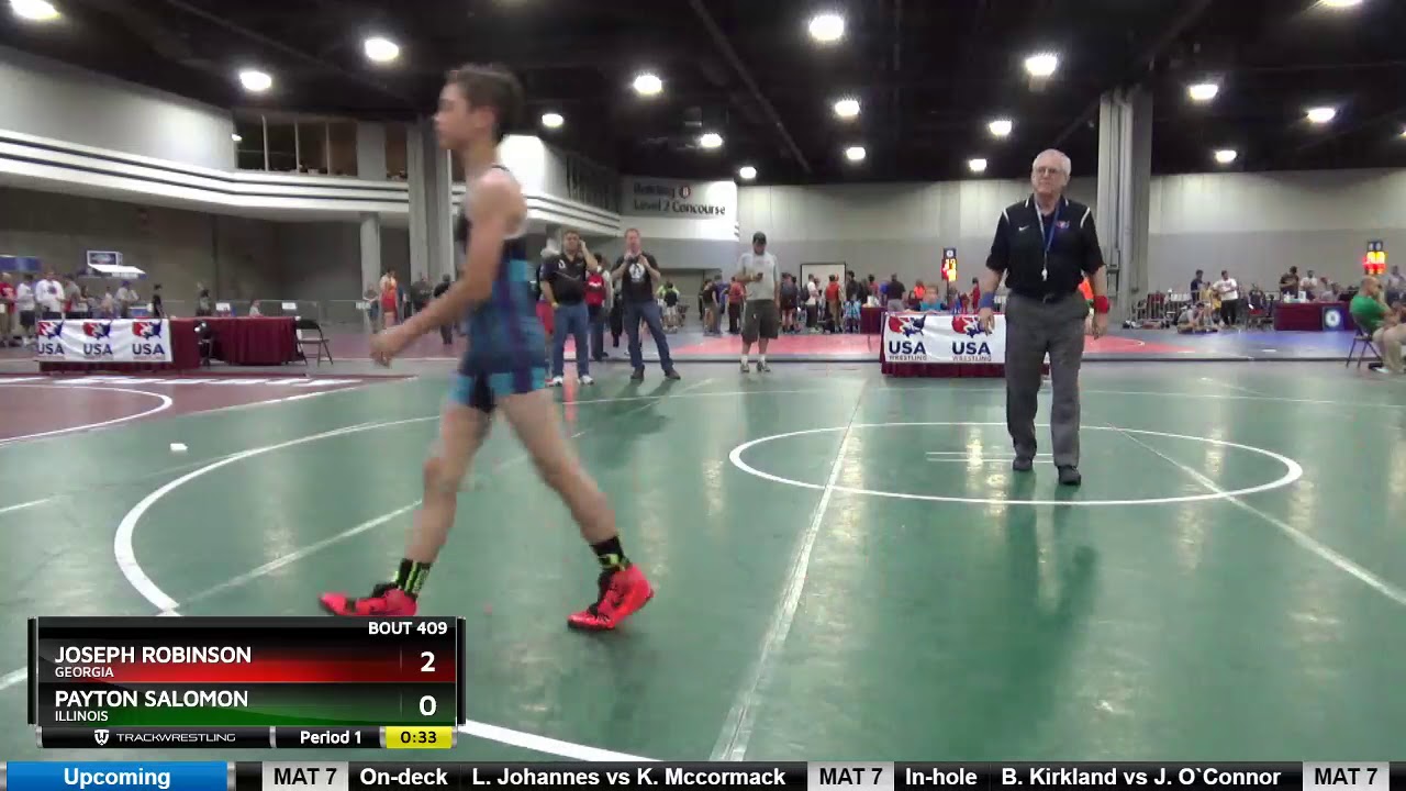 Schoolboy 97 Payton Salomon Illinois Vs Joseph Robinson Georgia - YouTube
