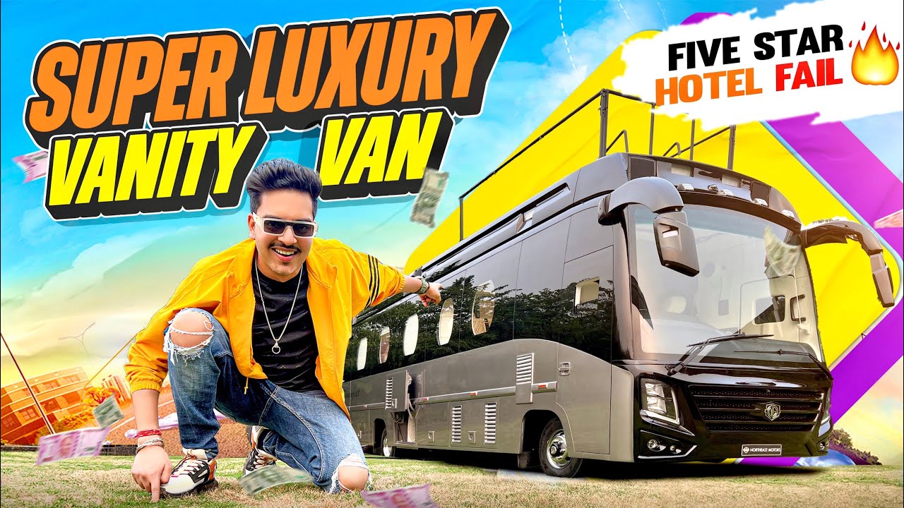 India’s First Super Luxury Vanity Van ️ Worth ₹ Crores 💸💸 - YouTube