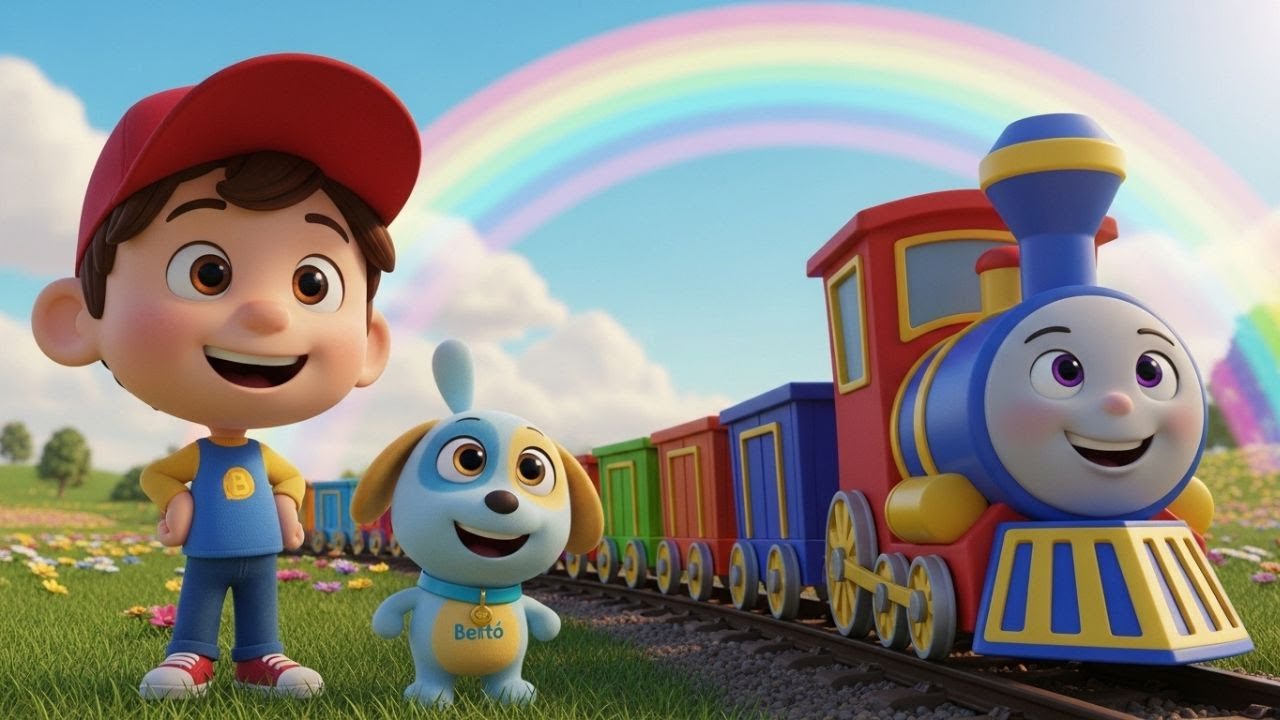 Color Trains: Learning Colors with Bento & Totó — Fun and Education ...
