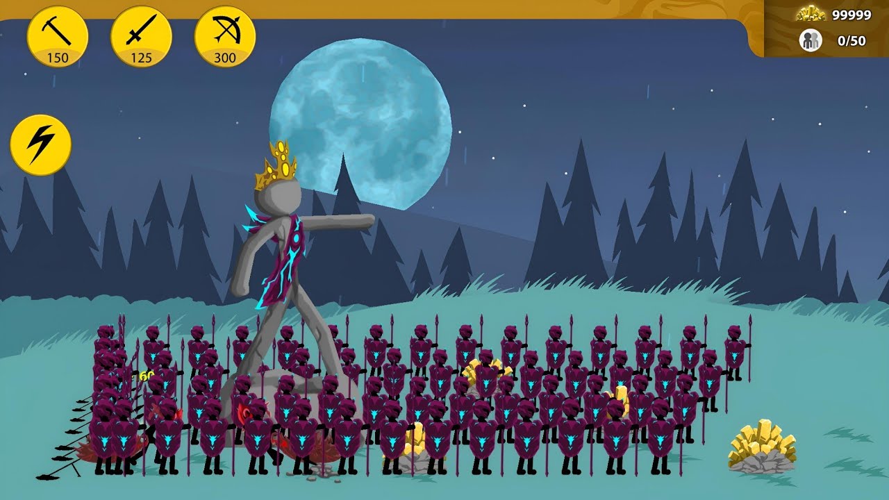 NEW SPEARTON ICE LIGHTNING | STICK WAR LEGACY MOD VIP | KINGSTICK777 ...