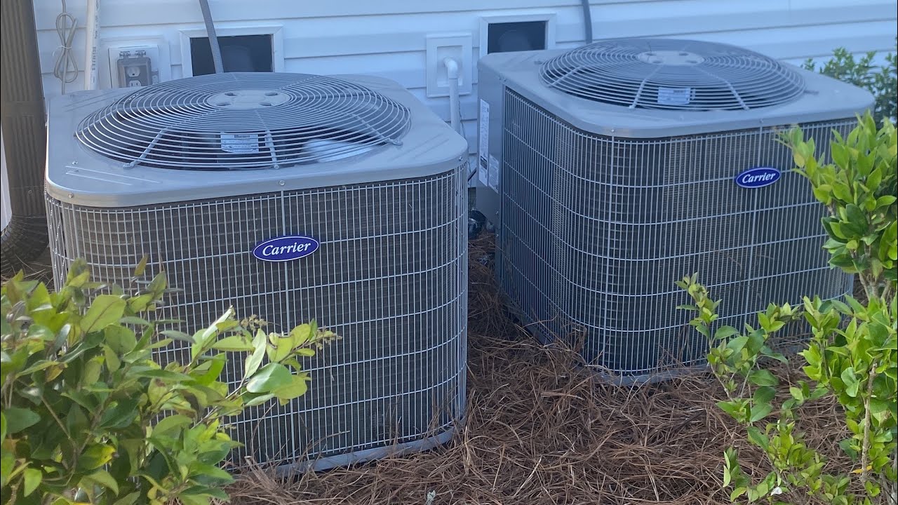 Dual-Zone 2023 Carrier Sentry 15 Heat Pumps - Startup in Cool Mode ...