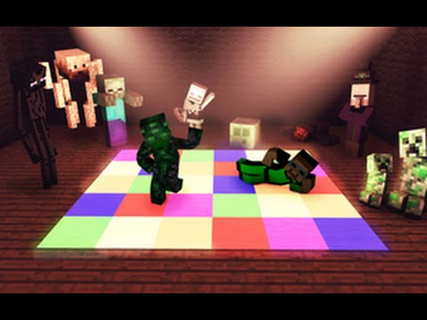 minecraft dance party - YouTube