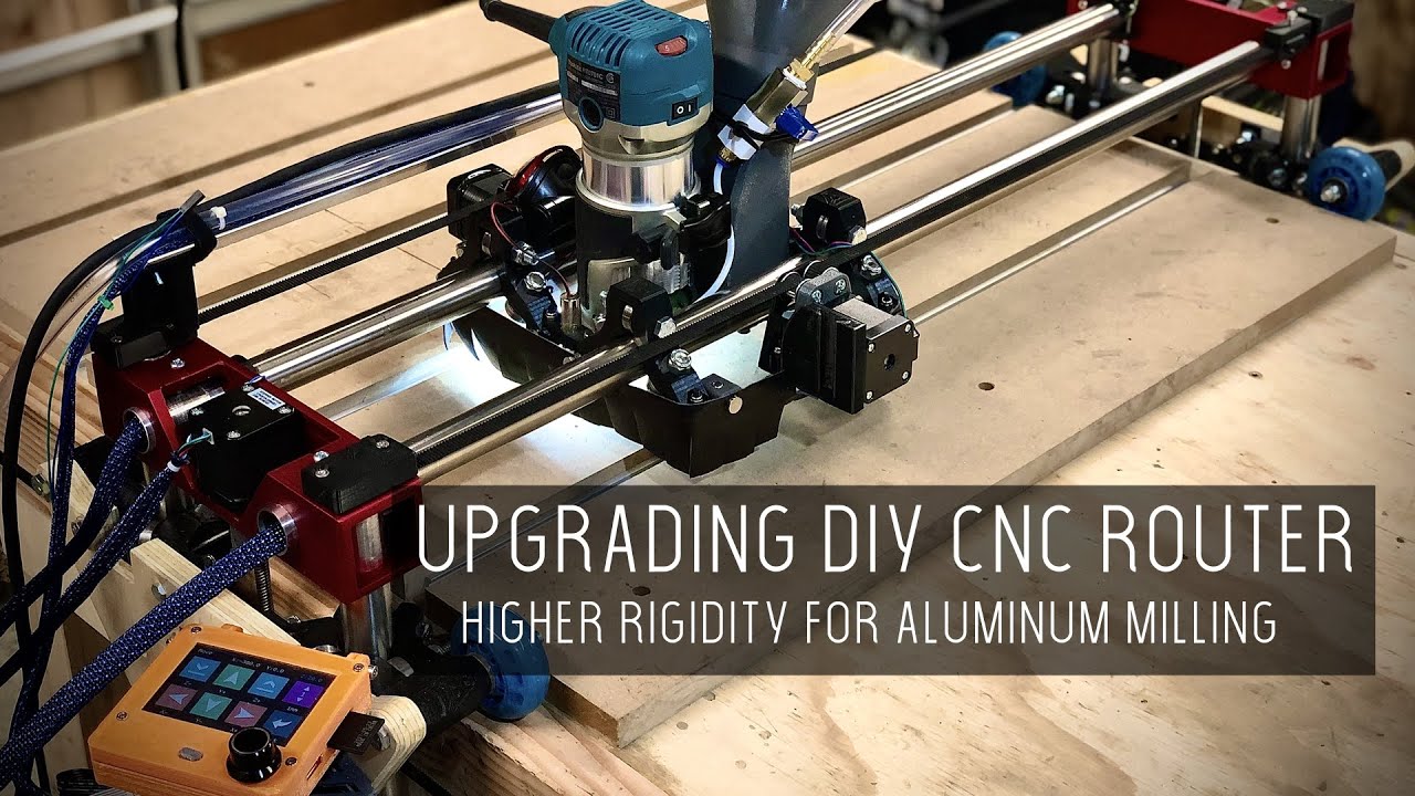 DIY CNC Router under $600 (Upgrades) - YouTube
