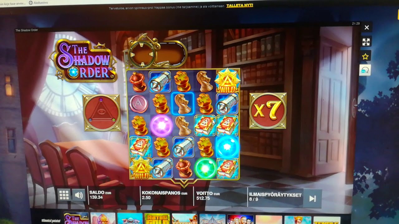 Shadow order big win - YouTube