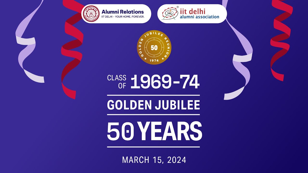 Golden Jubilee Reunion: Class of 1969 - YouTube