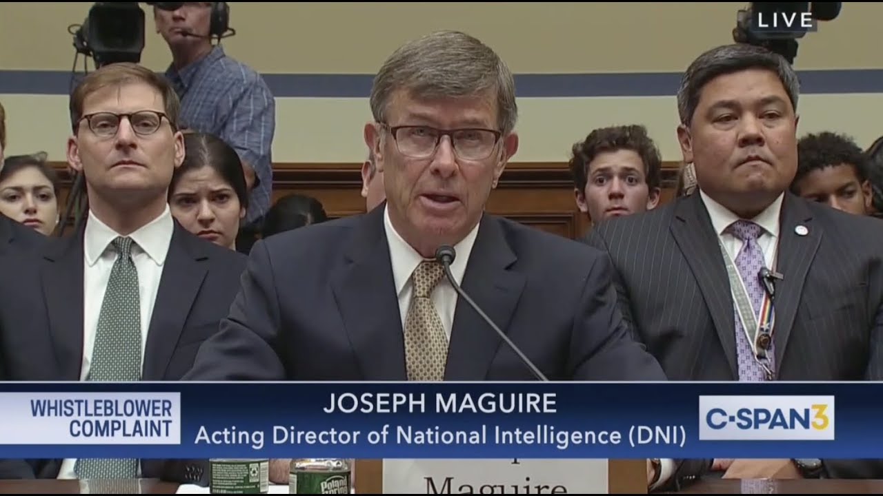 DNI Director Maguire Thanks Intel Committee for Postponing ...