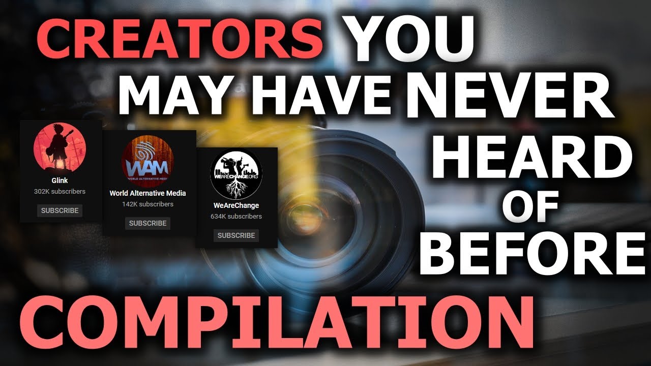 Independent Creators COMPILATION: Learn, Unify & Open The Conversation ...