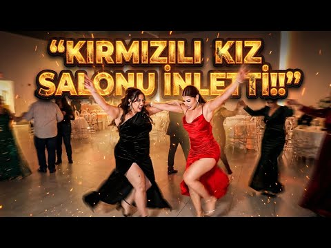 KIRMIZILI KIZ SALONU İNLETTİ! 🔥 Efsane Halay ve Dans Şov (Syrian, Kurdish, Assyrian, Russian Wedding