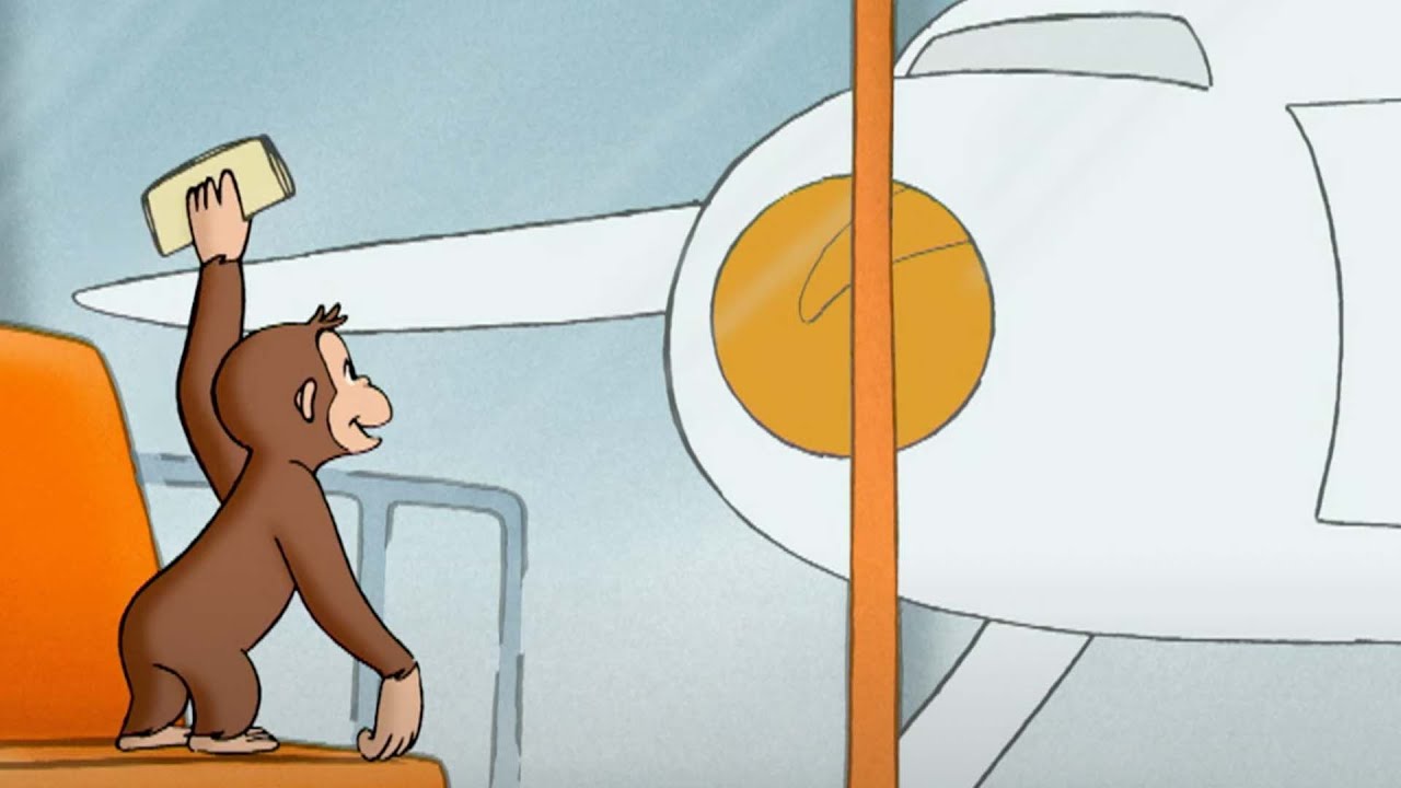 Jorge vuela en avión | Jorge El Curioso - YouTube