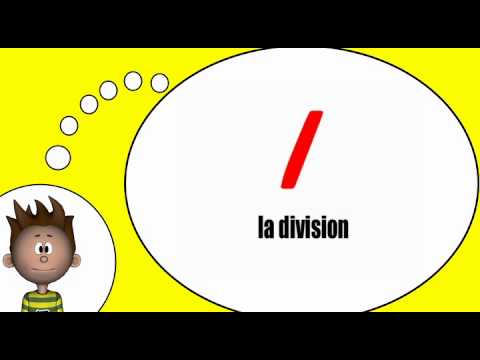 Me encanta el francés = Las operaciones matemáticas - YouTube