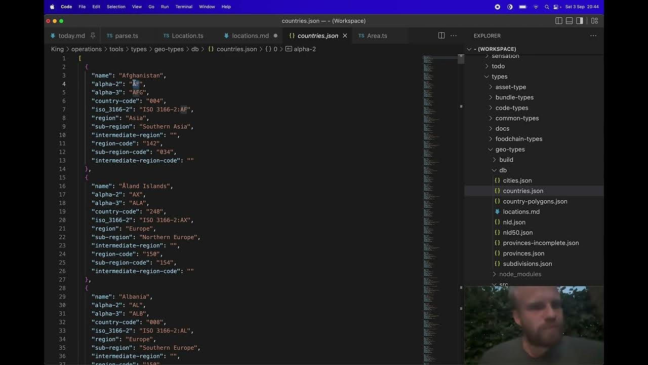 Parsing Location data with Typescript - Code From Anywhere - YouTube