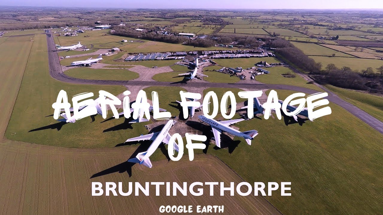 Bruntingthorpe Aerodrome and Proving Ground on Google Earth - YouTube
