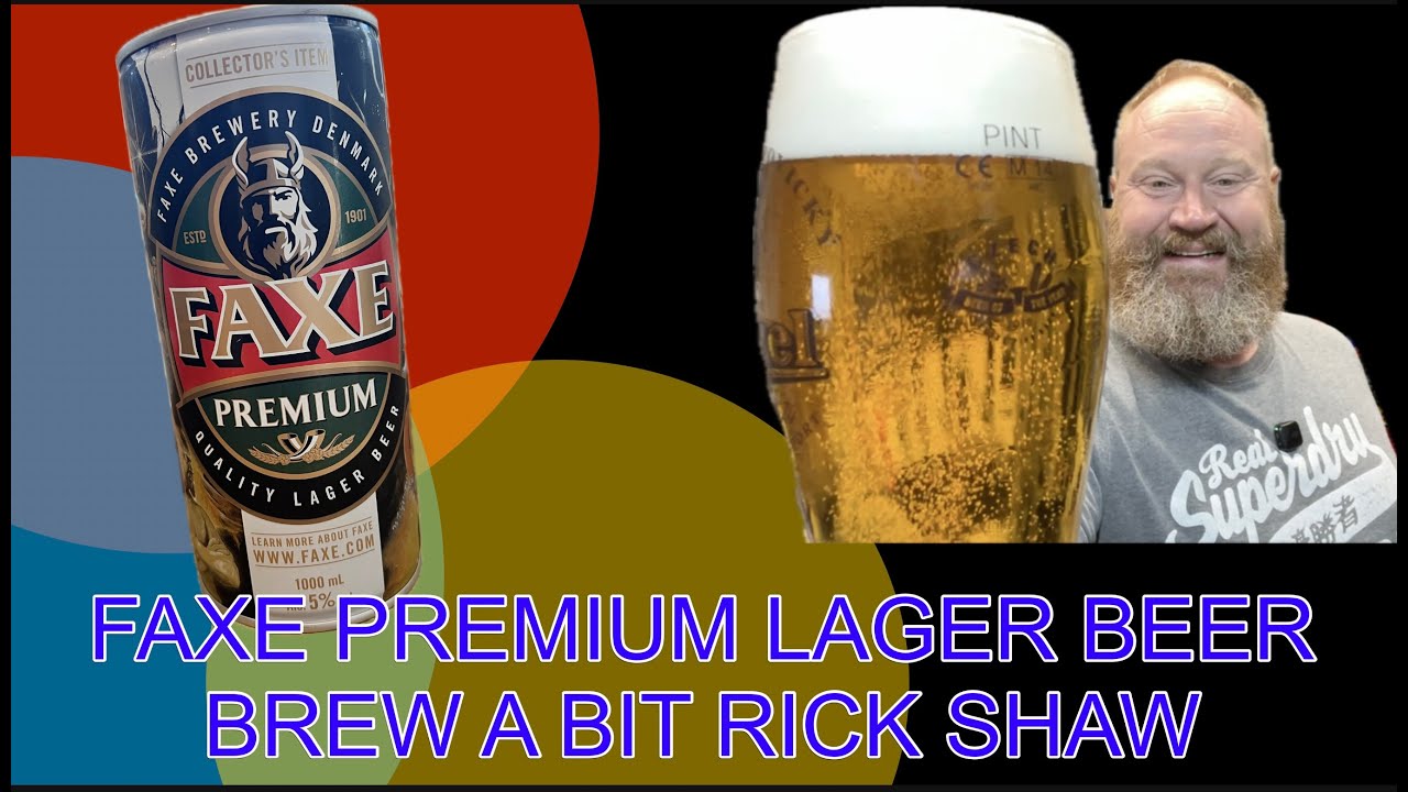 FAXE PREMIUM LAGER BEER - YouTube