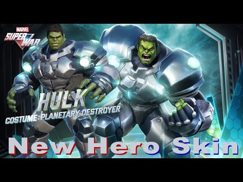 MARVEL Super War: The New Hulk Planetary Destroyer Skin - YouTube