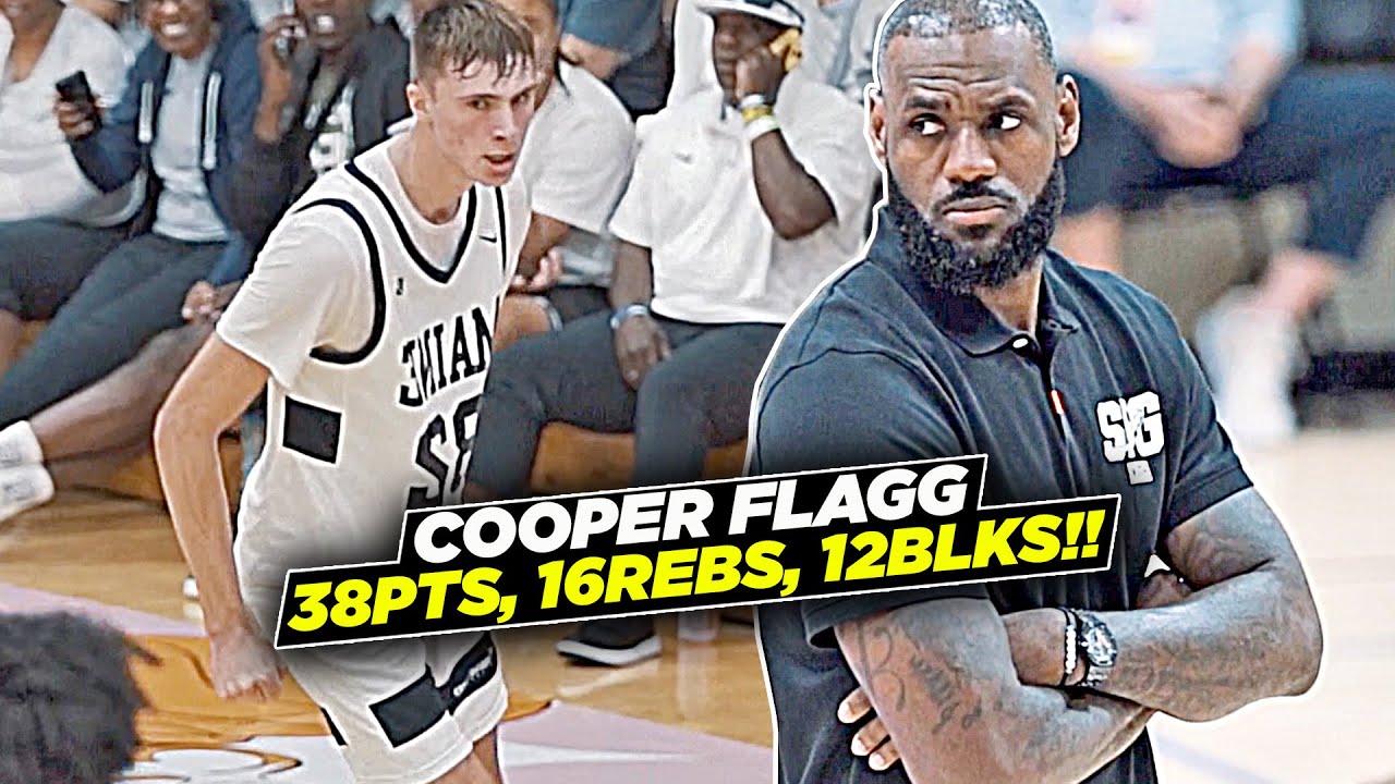 LeBron Pulls Up & Cooper Flagg Drops TRIPLE DOUBLE w/ BLOCKS! 38 PTS 16 ...