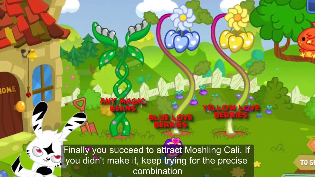 Moshi Monster Moshling Codes: Cali - The Valley Mermaid - YouTube