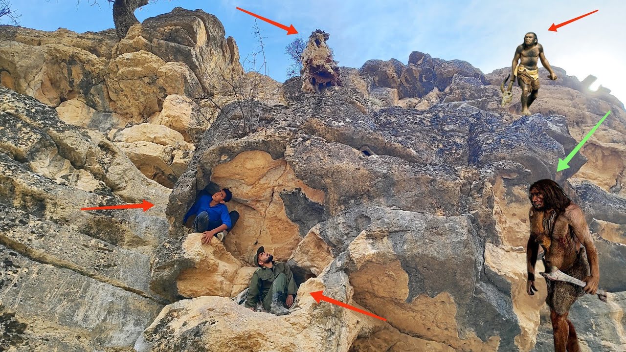 Caveman Rebellion: The brutal attack of the wild caveman giant on the police and the evidence ...