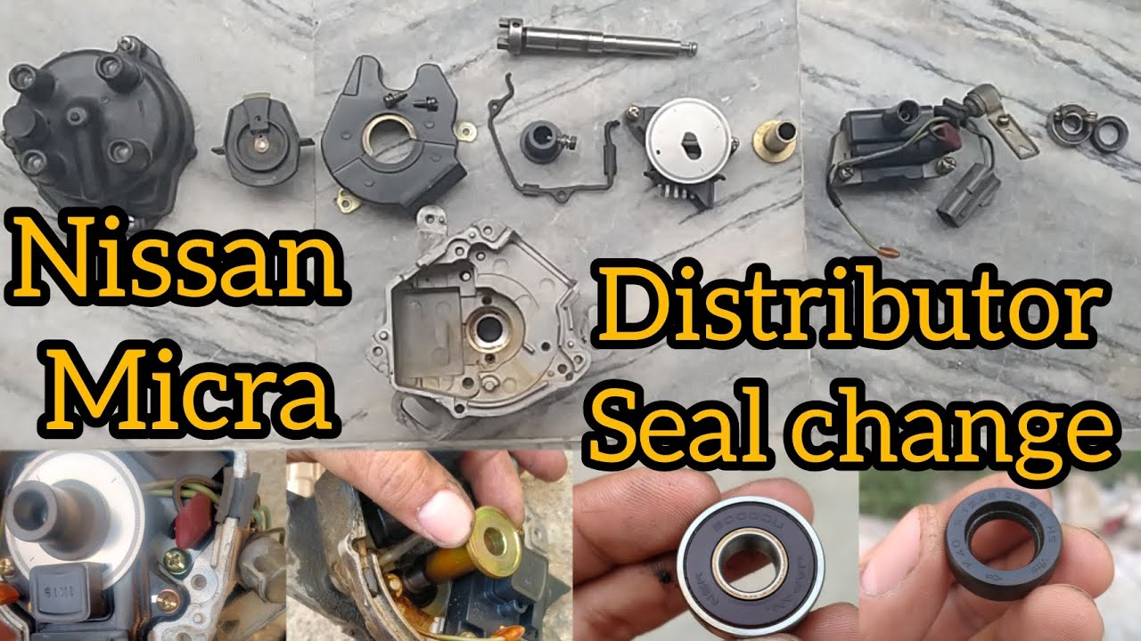 DIY: HOW TO REPLACE #MICRA K11 #DISTRIBUTOR BEARING & OIL SEAL - YouTube