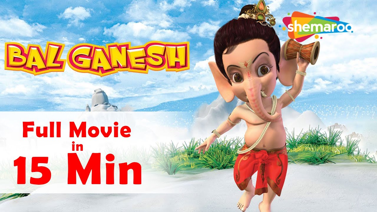 Let's Watch Bal Ganesh Hindi Full Movie in 15 Min | Animated Film ...