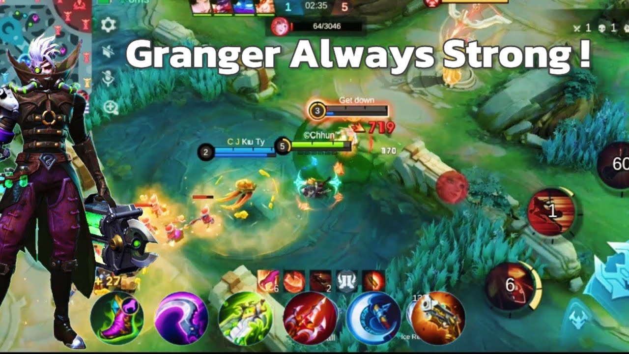 Granger Always Strong | Granger Game Play| Granger MLBB | Granger ...