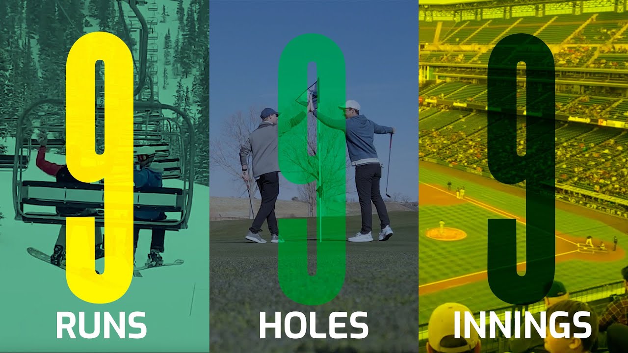 9-9-9 Challenge: Golf, Skiing and Baseball in Colorado - YouTube