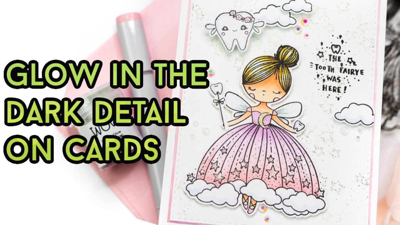 Add Glow in the Dark Details to Your Cards! - YouTube
