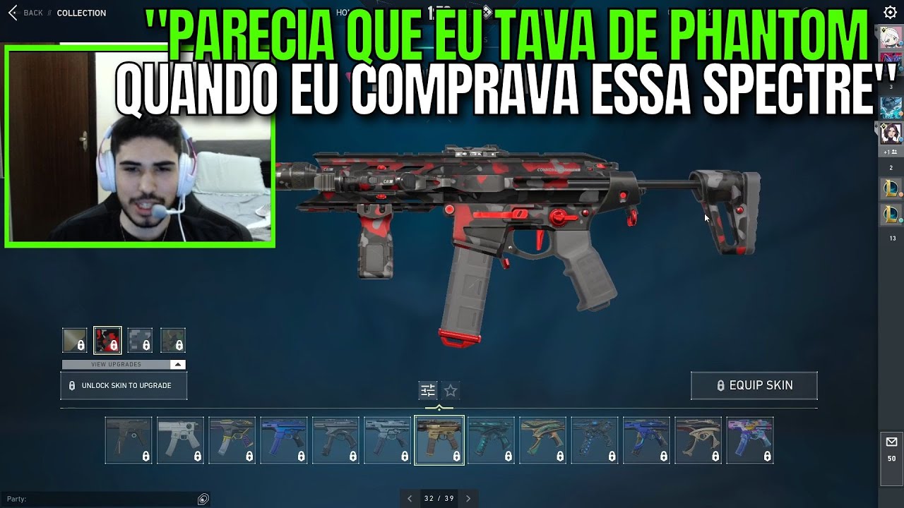 ASPAS FALOU QUAL A SKIN DE SPECTRE ELE MAIS CURTE @aspaszin - YouTube