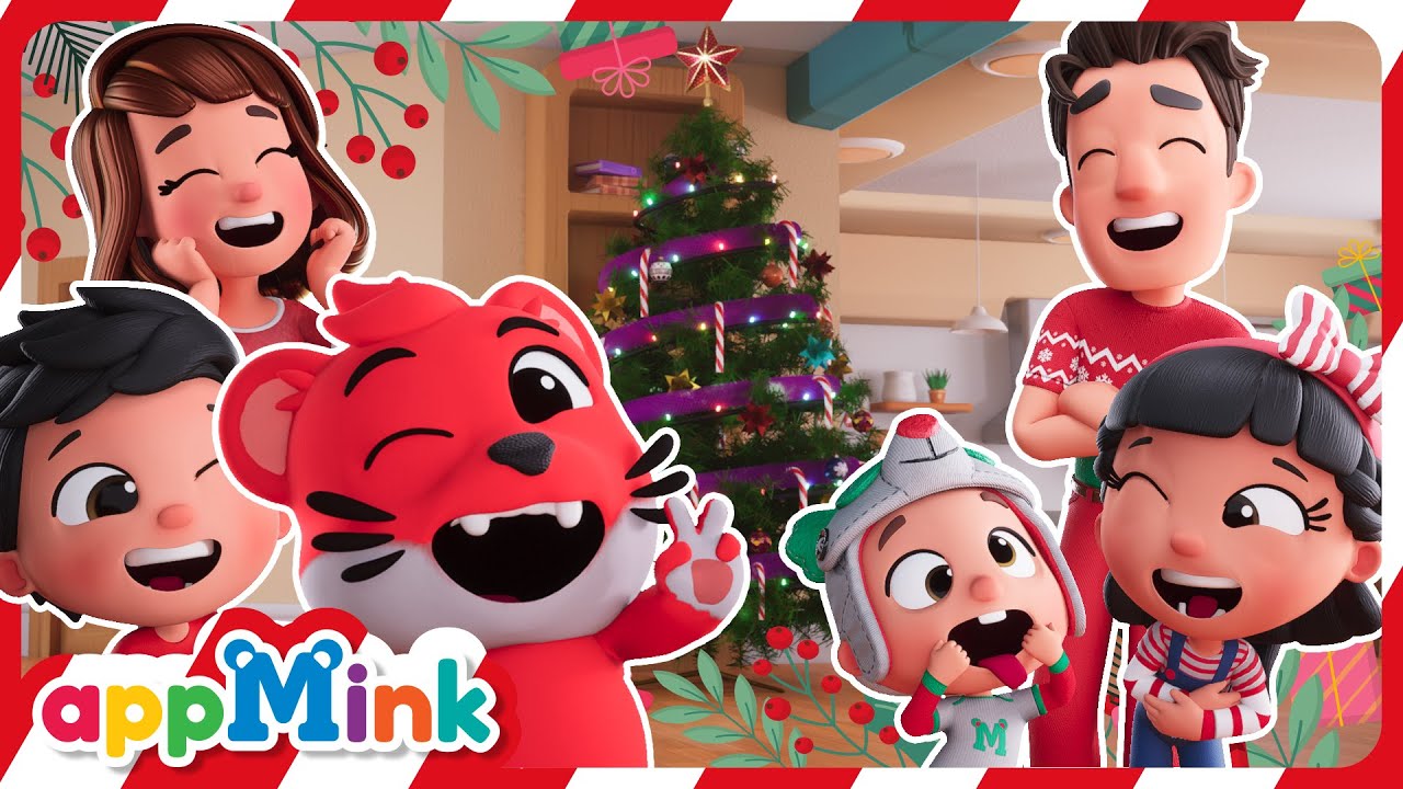 NEW!🎄 Deck the Halls! 🎅🎁Happy Christmas Time🍭 🤹 #appmink #nurseryrhymes ...