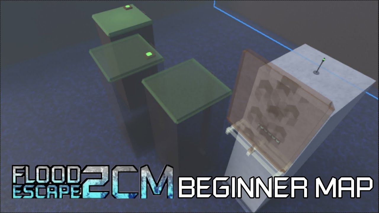 [日本語訳あり] Flood Escape 2 Community map: Beginner Map [eazy] by me (dev ...