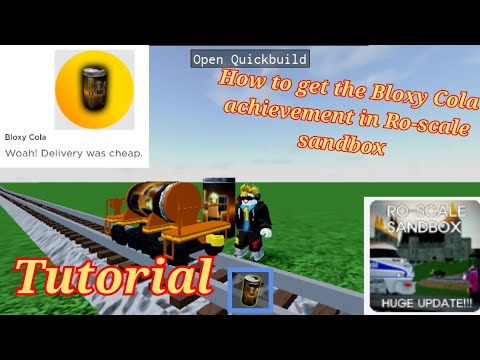 how to get the Bloxy cola achievement in Ro-scale sandbox (tutorial ...